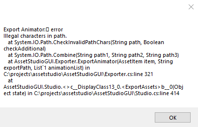 please fix ilegal characters in path · Issue #682 · Perfare/AssetStudio ...