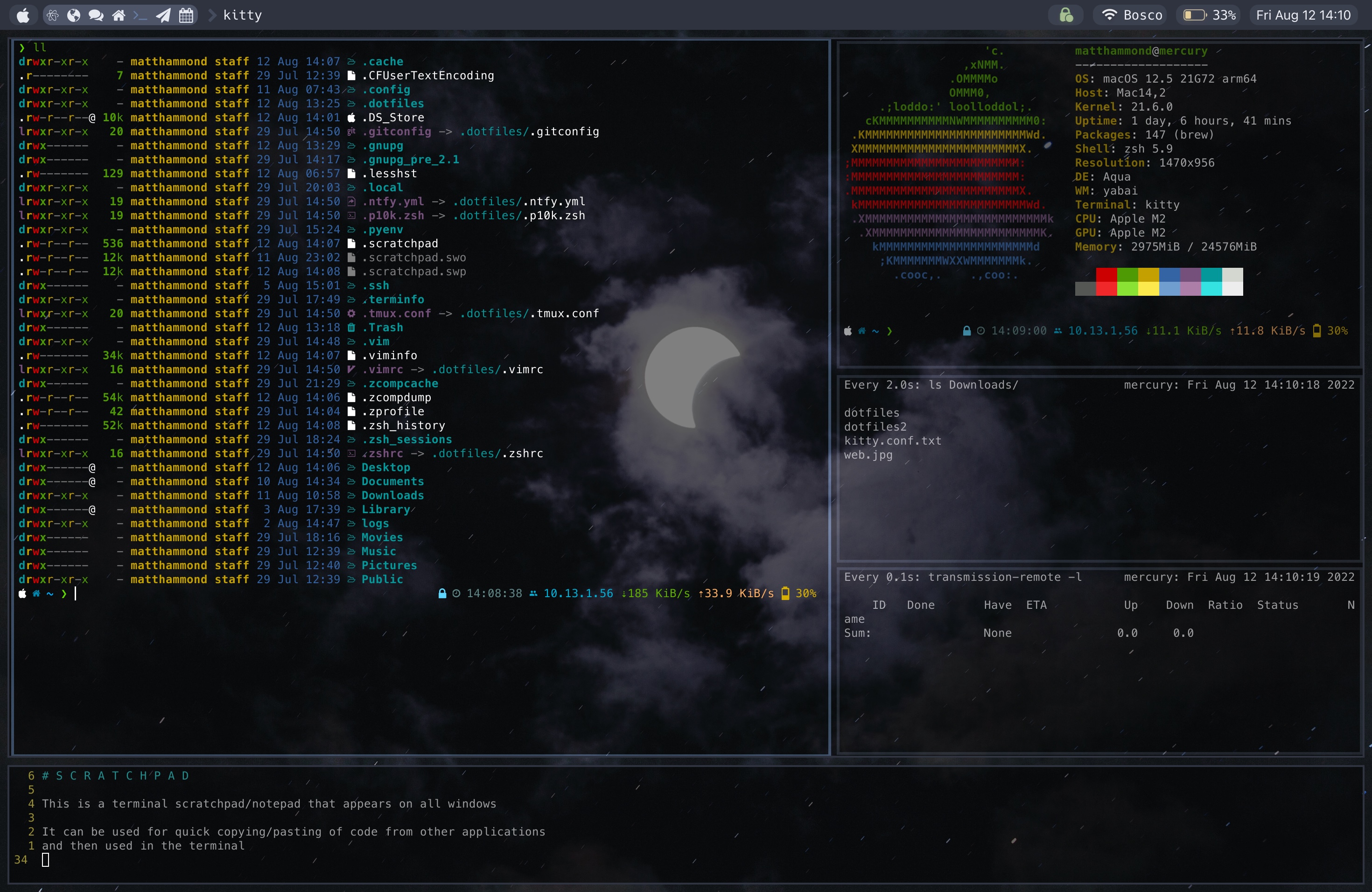 Share your setups · Discussion #47 · FelixKratz/SketchyBar · GitHub