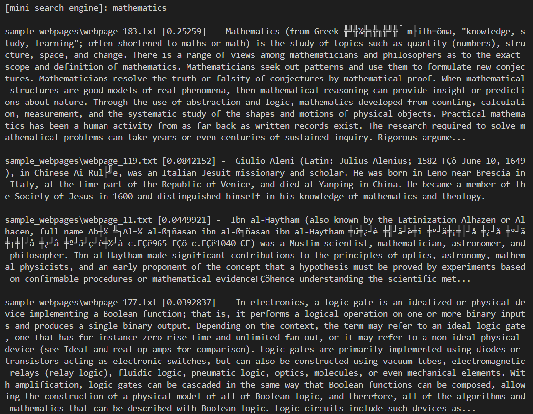 GitHub - meixinchoy/mini-search-engine