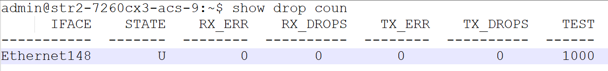 [202012][drop counter] Drop counter doesn't work on TH2 with counter type L3_EGRESS_LINK_DOWN ...