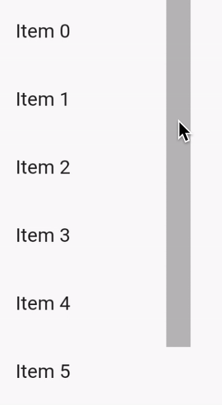Scrollbar Scrolls When Dragging In Ios But Fails On Android · Issue 74907 · Flutterflutter 