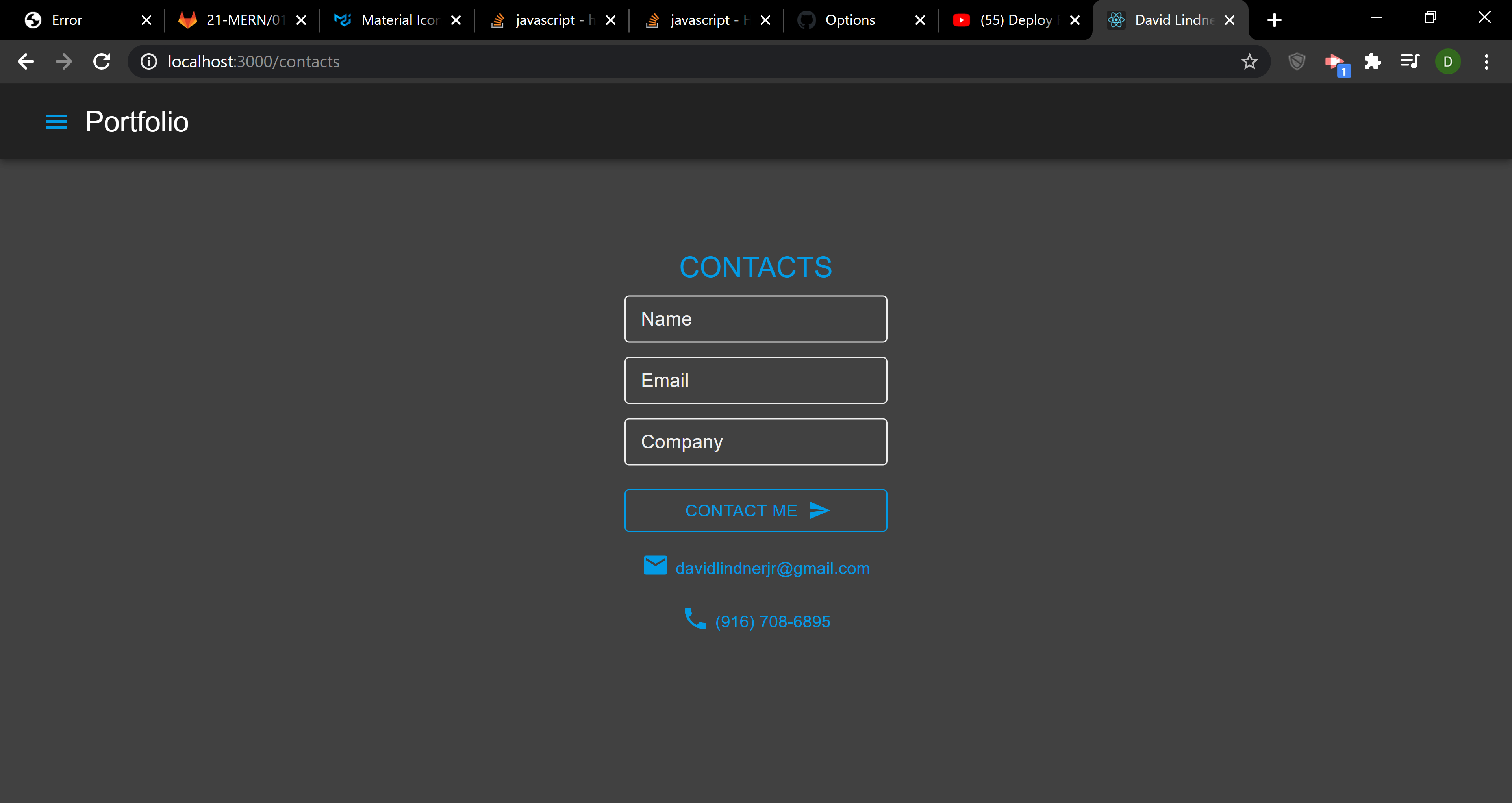 GitHub - davidlindnerjr/davidlindner-portfolio