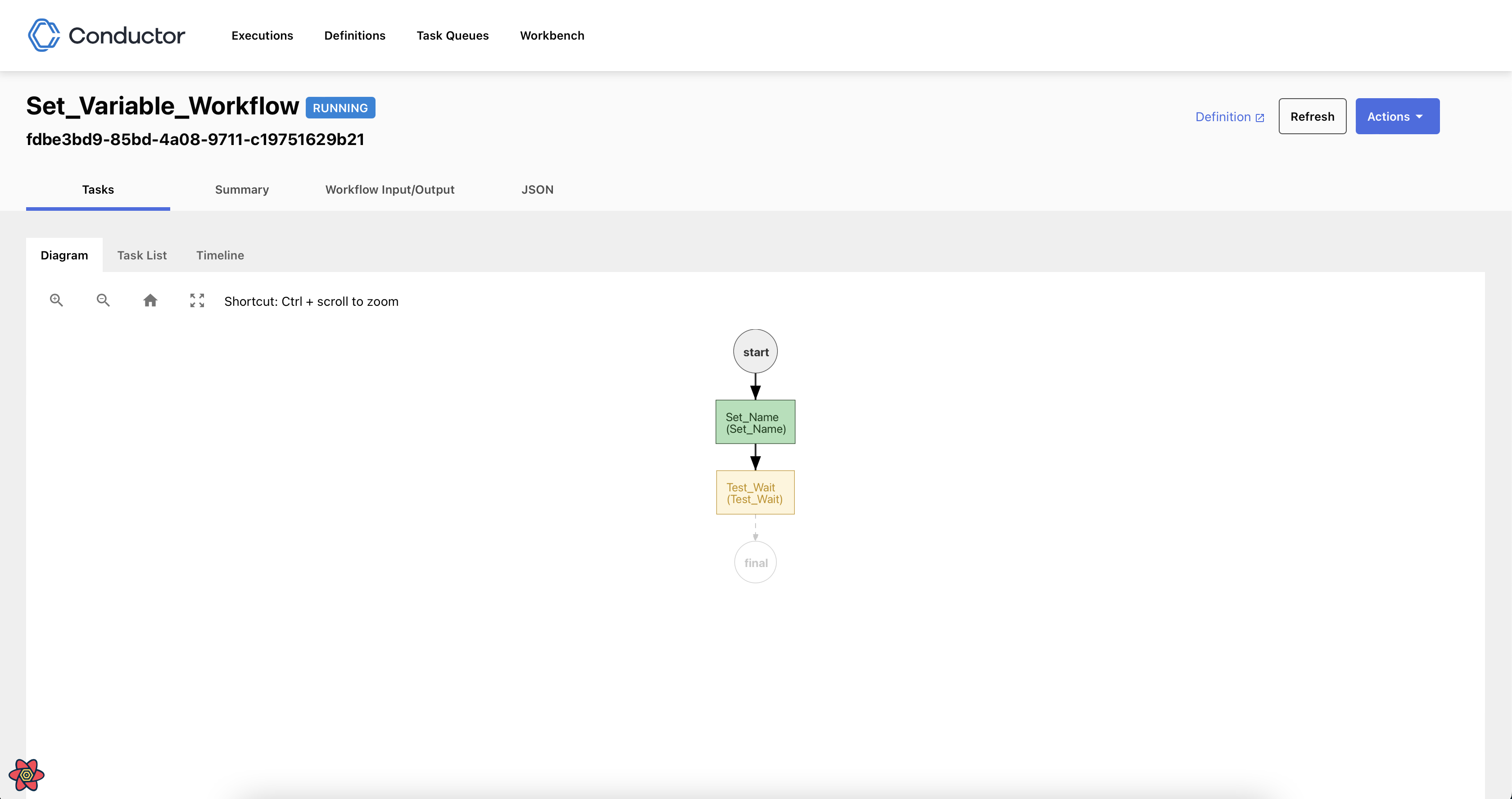 Variables Are Cleared Once The Wait Task Is Started · Issue 3211 · Netflix Conductor · Github