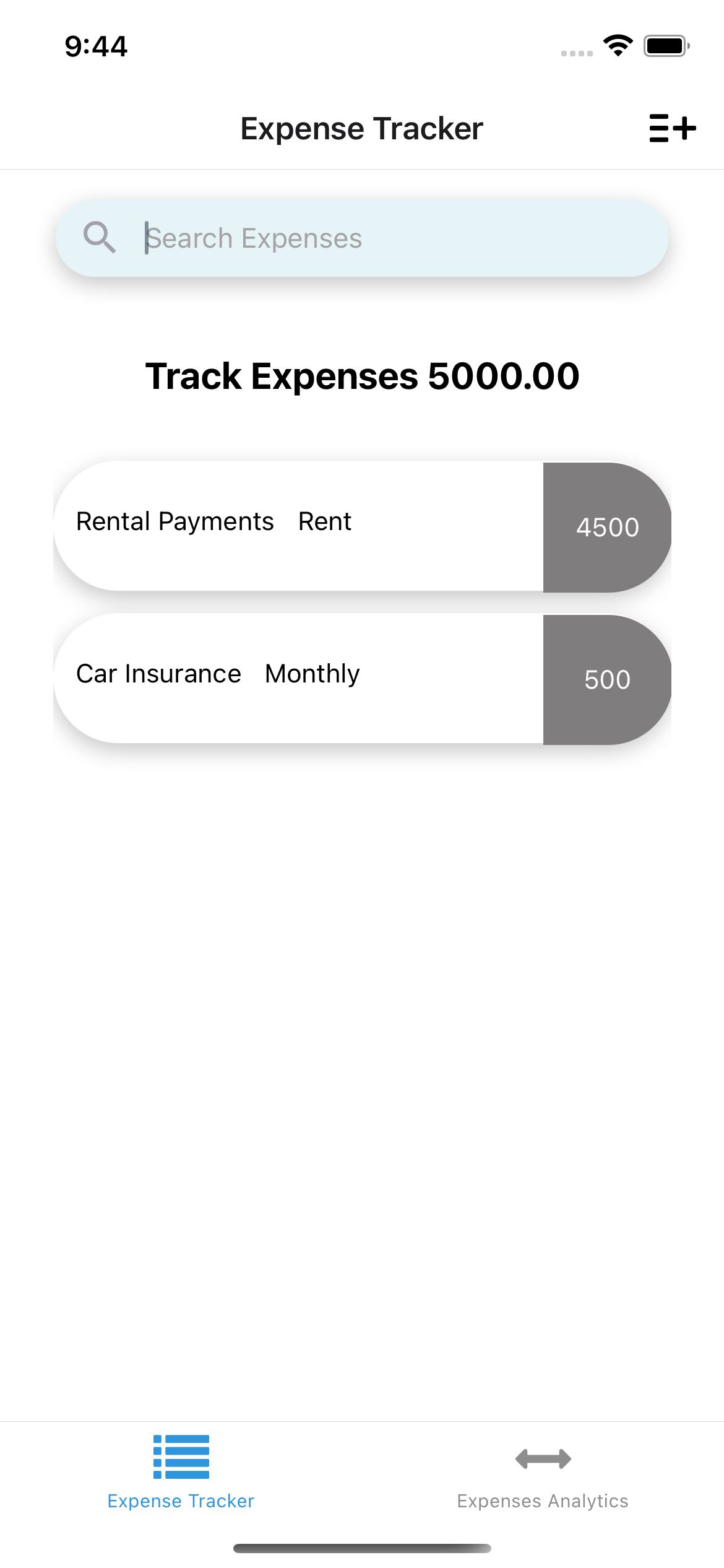 GitHub - DanteLentsoe/ExpenseTrackerApp: Expense Tracker with Fuzzy Search, Data Visualisations ...