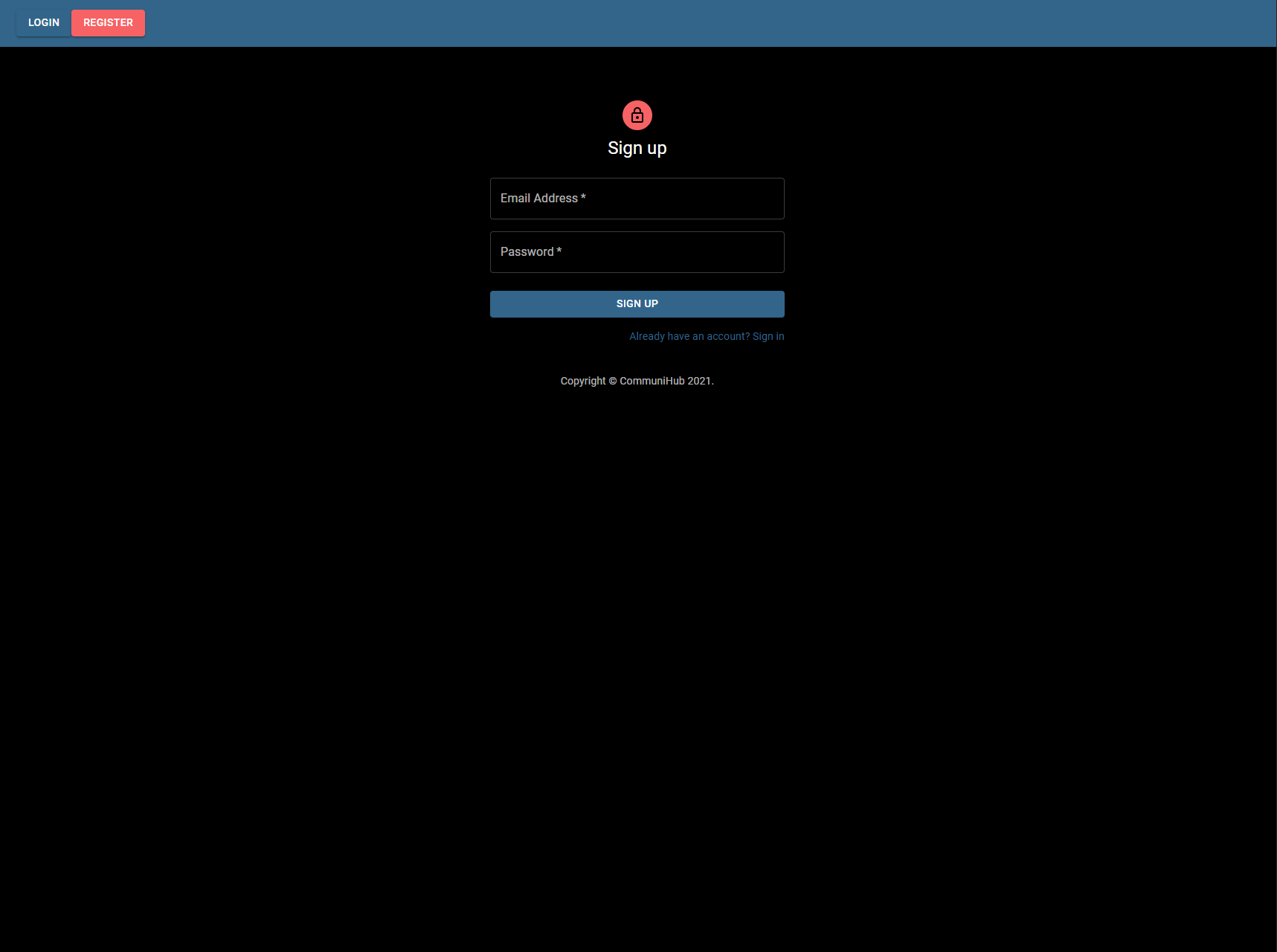 GitHub - Epanastatis2020/CommuniHub: Communihub is an online community ...