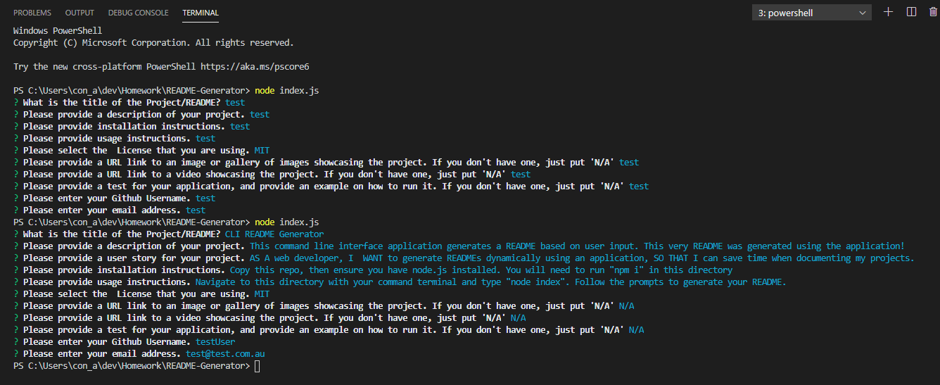 GitHub - Epanastatis2020/README-Generator: A command-line application ...