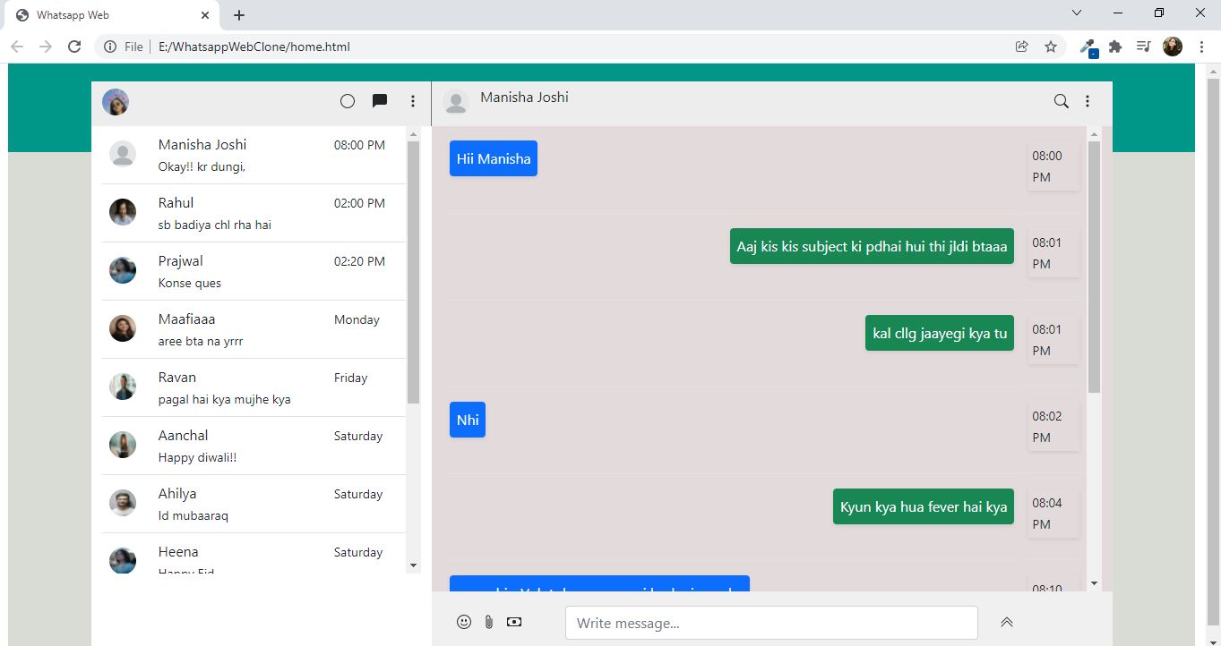 GitHub - manijoshi/WhatsappWebFrontend