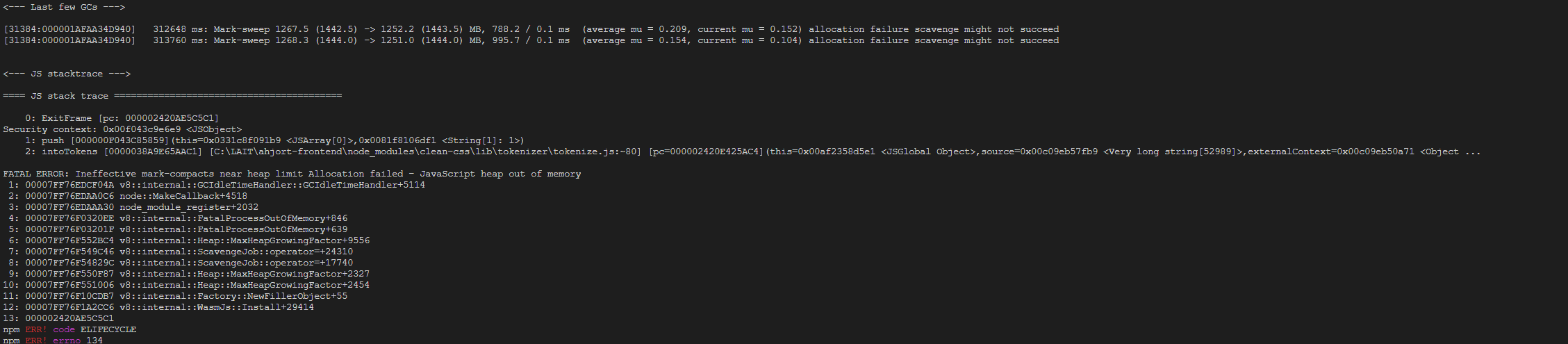 Memory Leak In Ssr Ex Using Nuxt · Issue 685 · Algoliavue Instantsearch · Github 