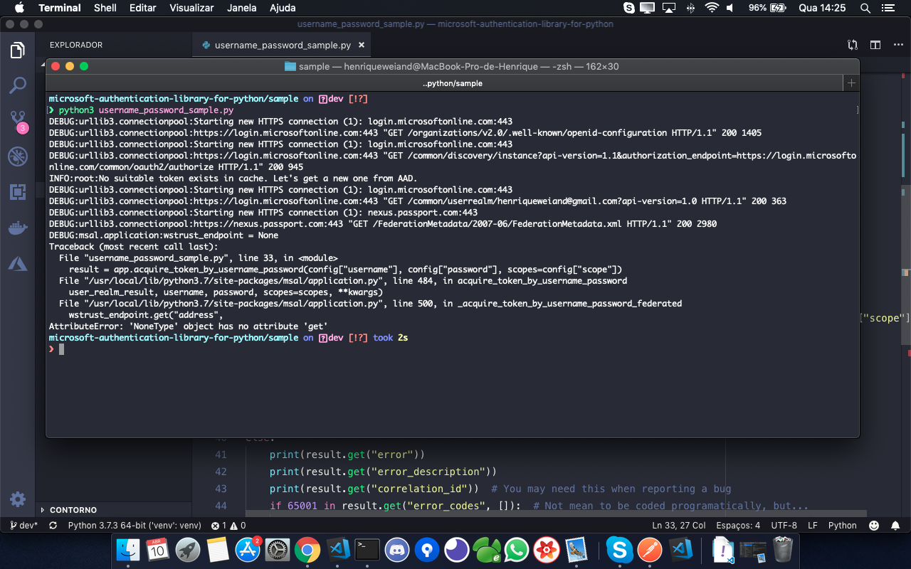 initial configuration for use of username_passwrd_sample · Issue #33 ...