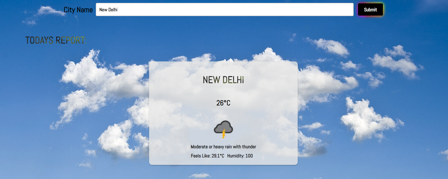 GitHub - Arsh069/Weather-App: Weather App on React Js