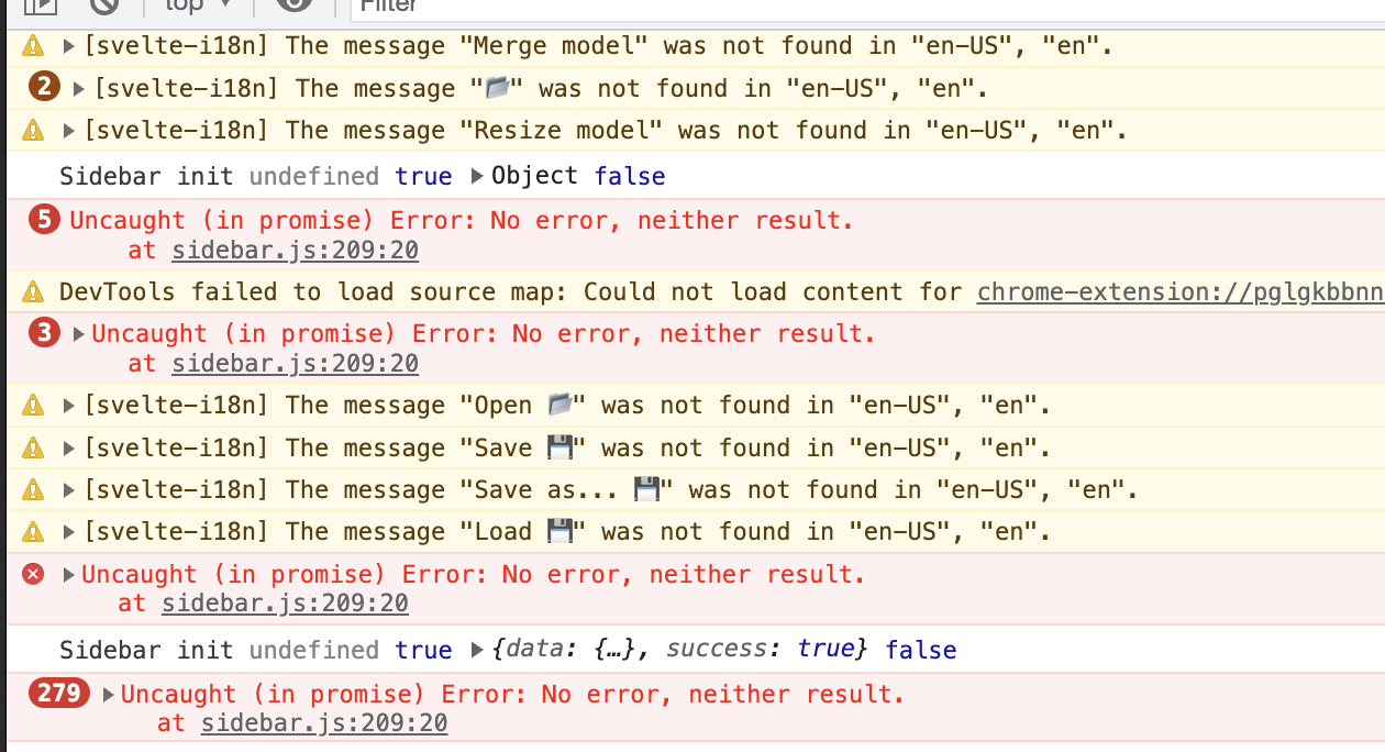 Unable To Use Kohyass Gui Because Of Javascript Errors In Chrome 6227