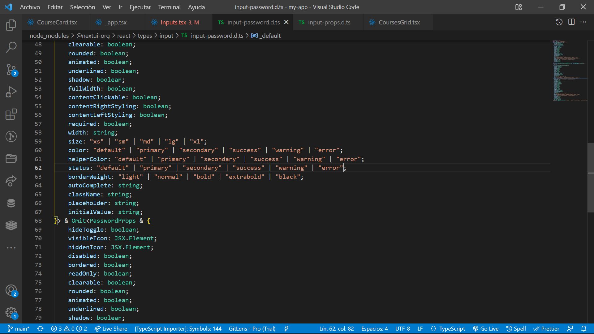 Bug Inputs Components Color Helpercolor Status · Issue 378 · Nextui Orgnextui · Github