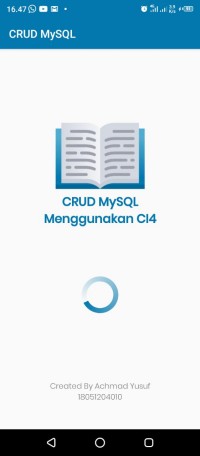 GitHub - achyusuf10/CRUD_MySQL: Aplikasi Android CRUD menggunakan Rest API CI4