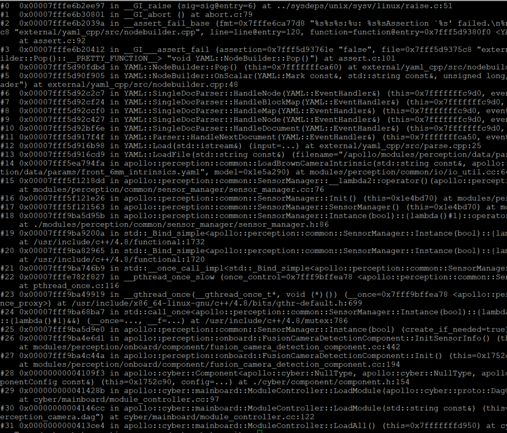 Perception camera Apollo 5.5 won't run · Issue #14056 · ApolloAuto/apollo · GitHub