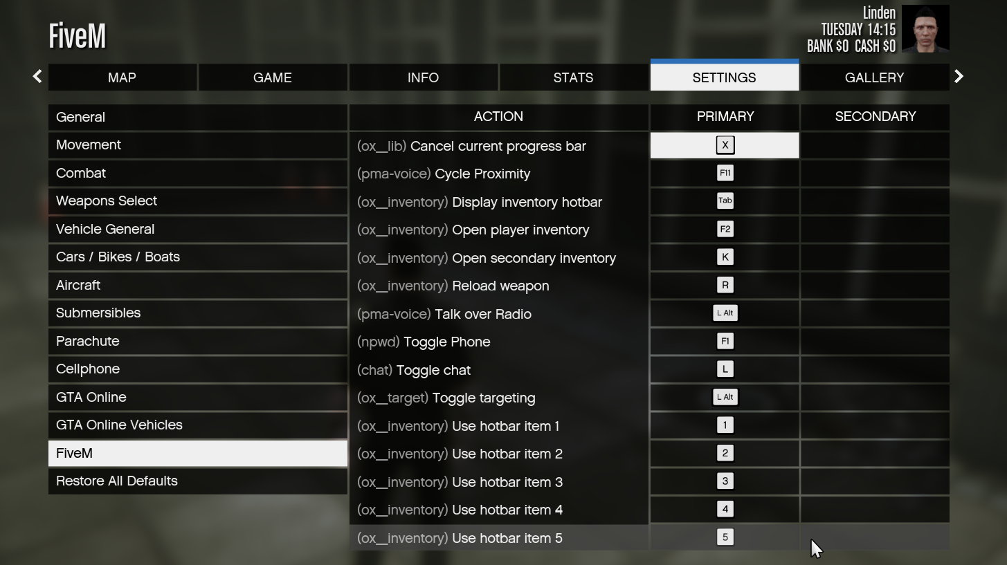 To Change the keybinds to Tab Like other games · Issue #827 ...