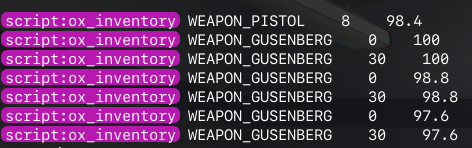 Weapon Durability · Issue #1455 · overextended/ox_inventory · GitHub