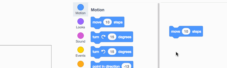 When focus is on an input box, it shows up in front of the sprite ...