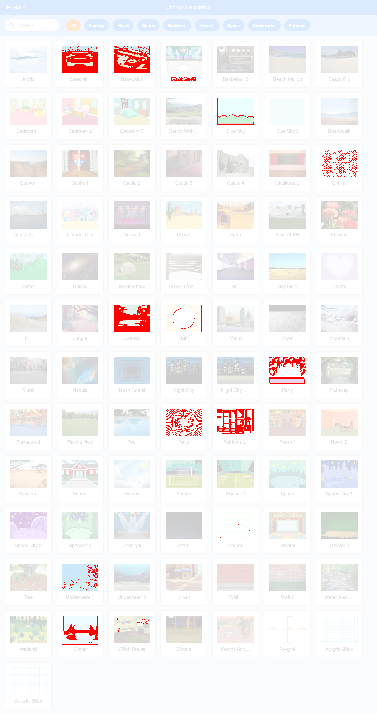After sprite library update, SVG thumbnail rendering should not change ...