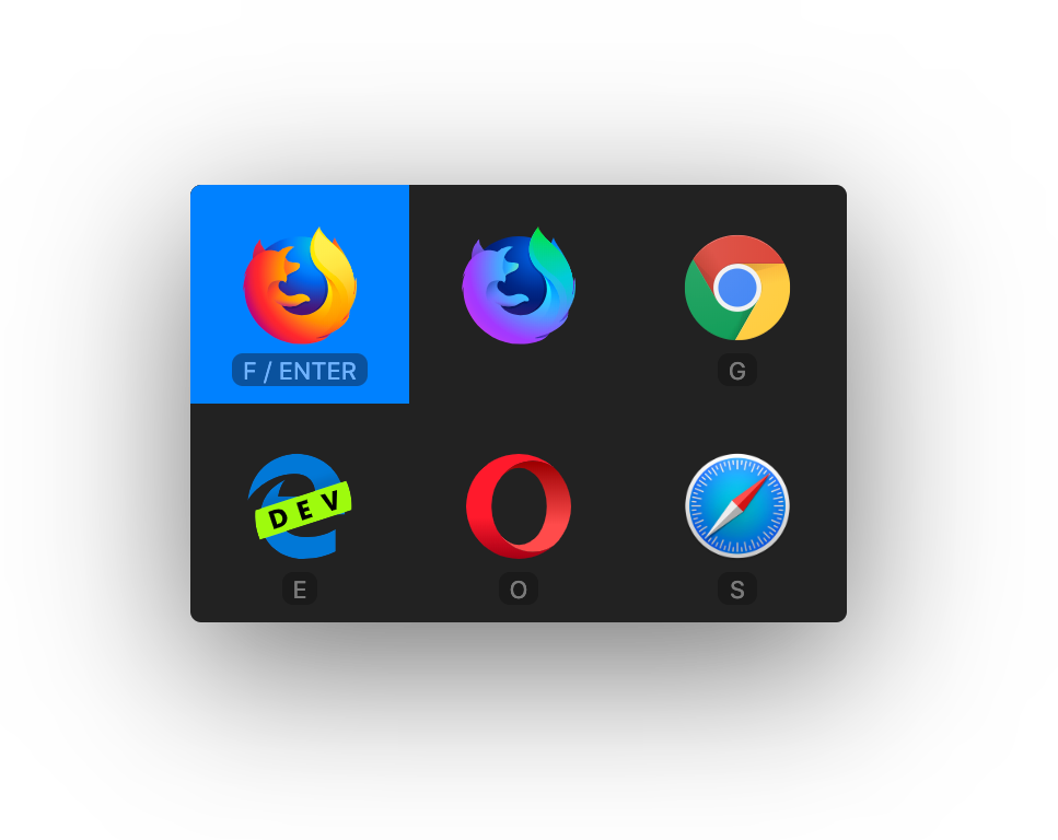 [Poll] Should favourite browser be a larger or standard size button ...