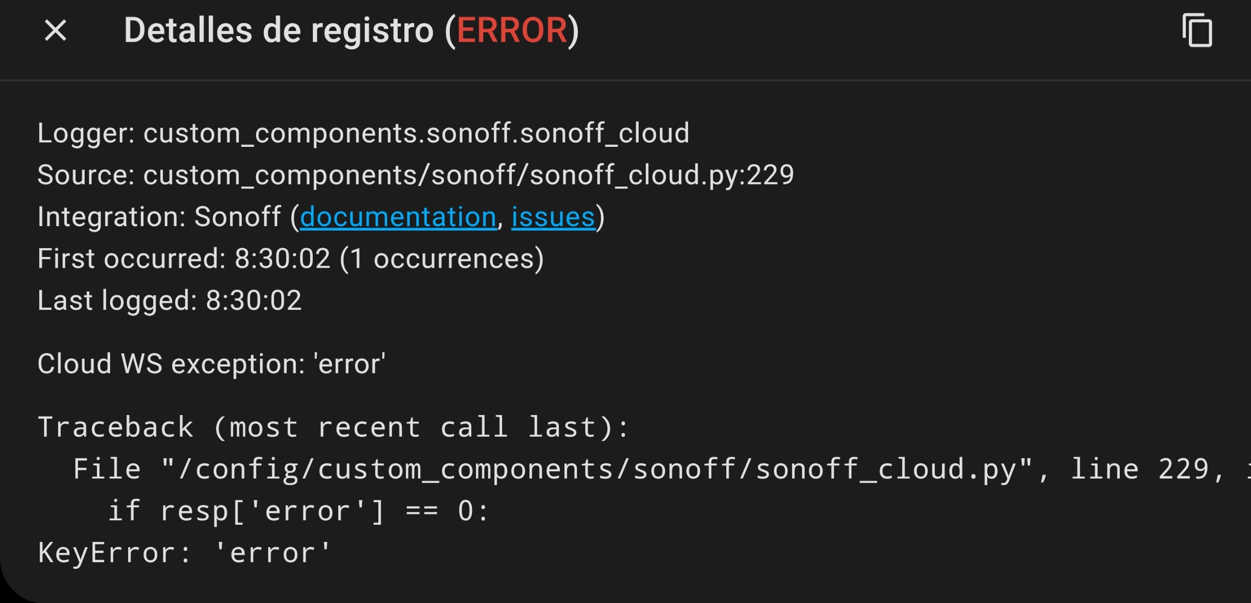 Cloud WS exception: invalid state · Issue #477 · AlexxIT/SonoffLAN · GitHub