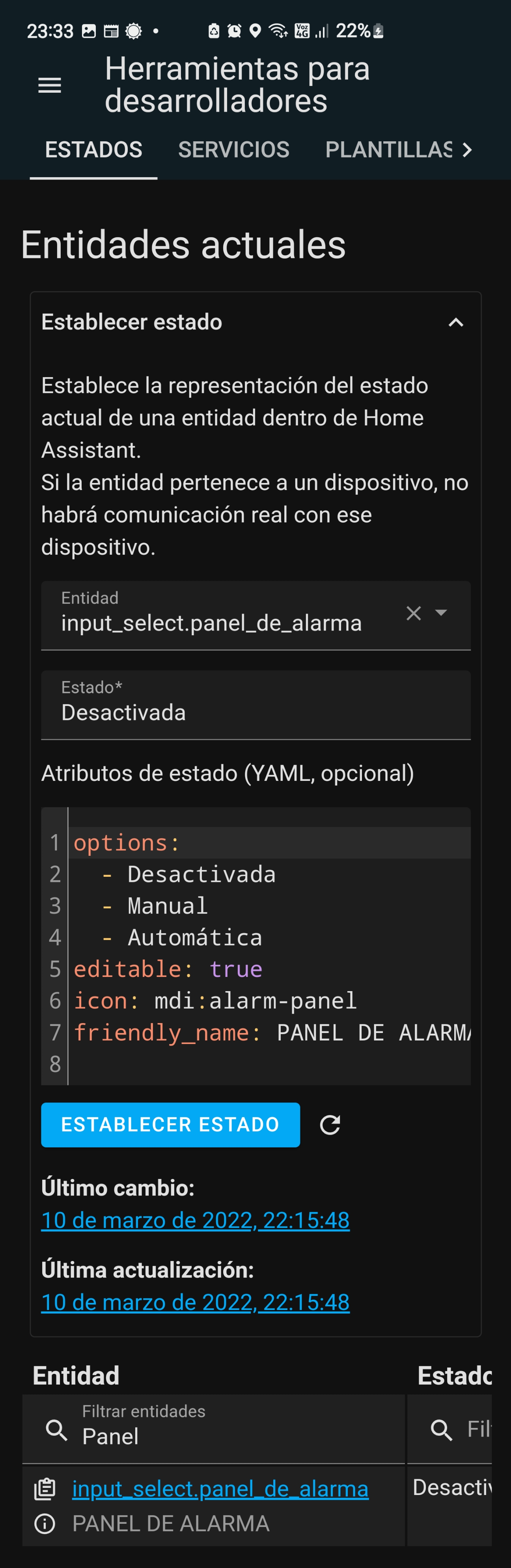 Sporadic warnings in log referencing invalid input_selection options. · Issue #11991 · home ...