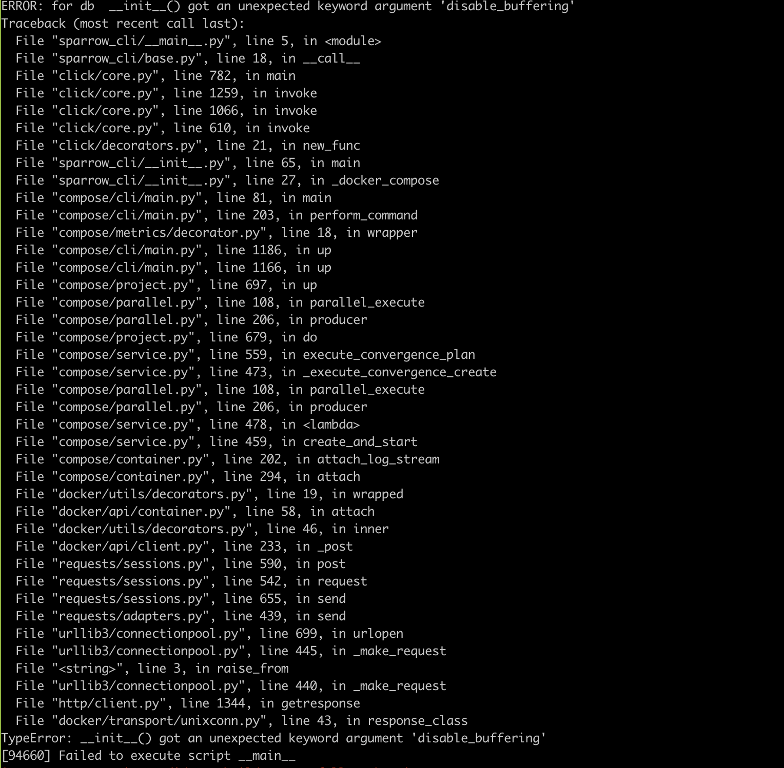 __init__() got an unexpected keyword argument "disable_buffering" · Issue #204 ...