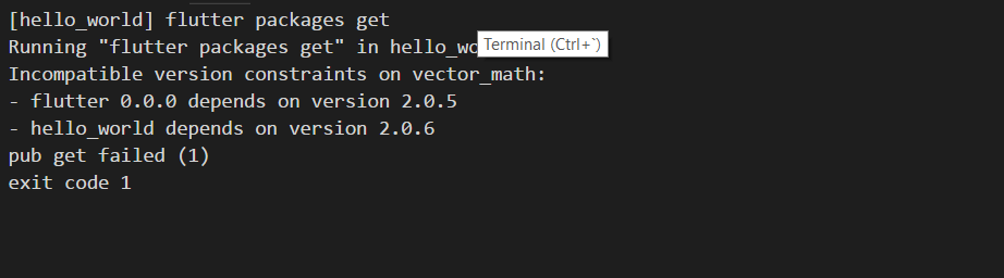 Incompatible Version Constraints On Vectormath · Issue 16619 · Flutterflutter · Github