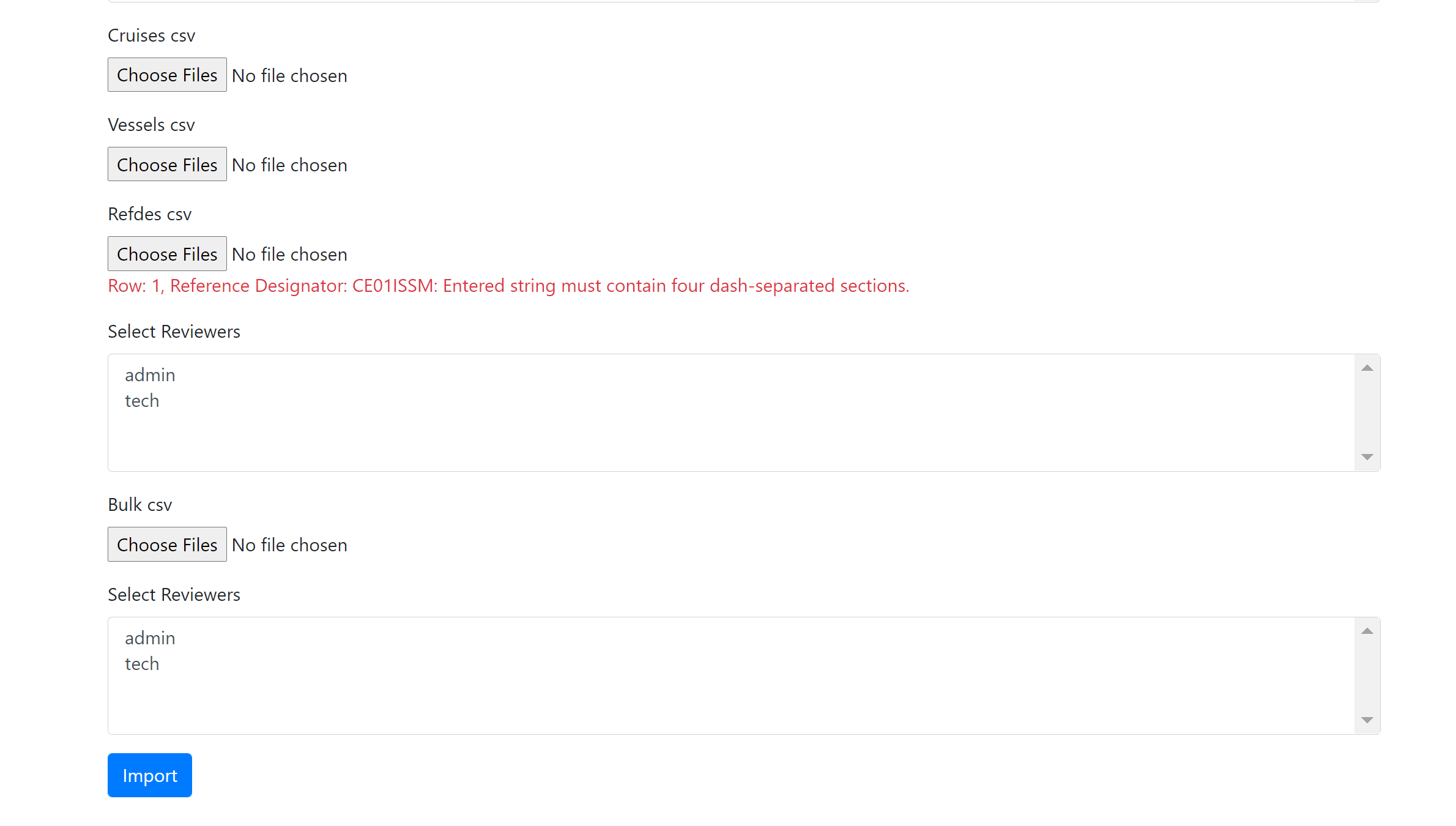 Invalid Reference Designators imported from CI vocab.csv file · Issue #505 · WHOIGit/ooicgsn ...