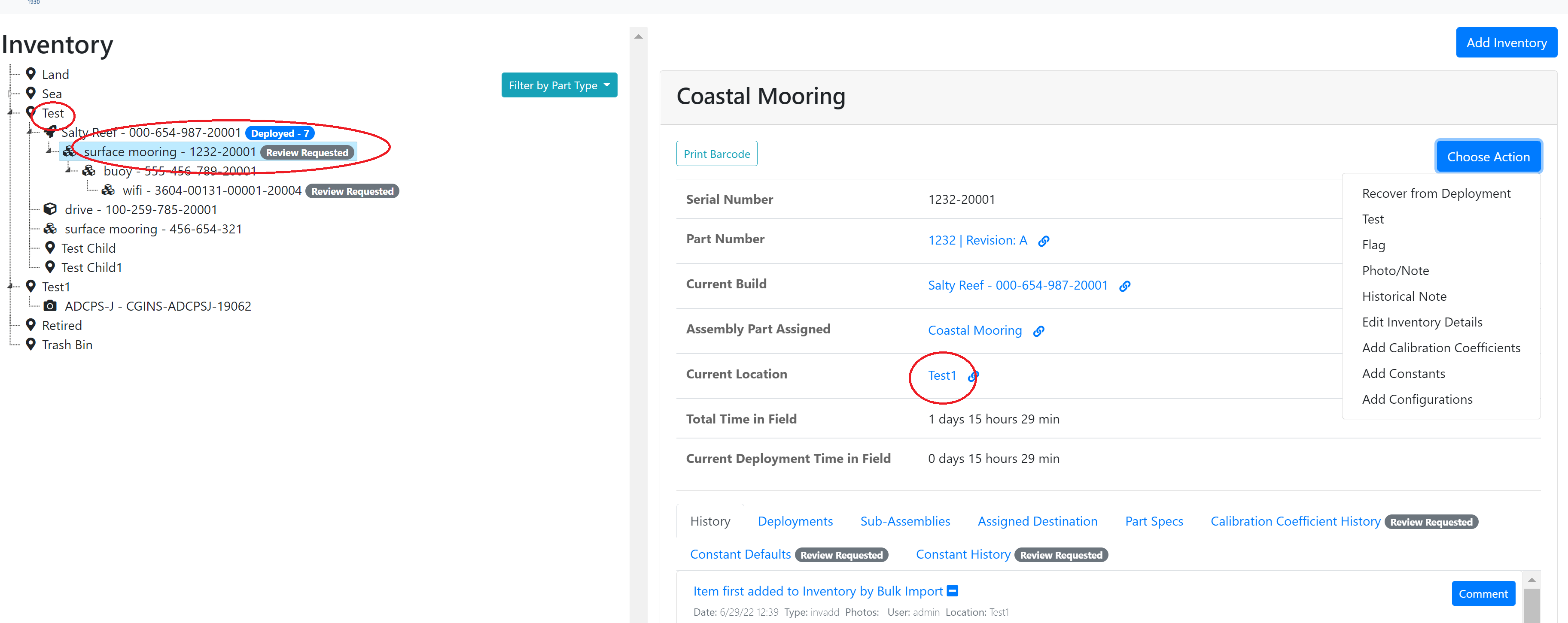 Bulk Upload Tool Allows Deployed Inventory Location Change · Issue #579 · WHOIGit/ooicgsn ...