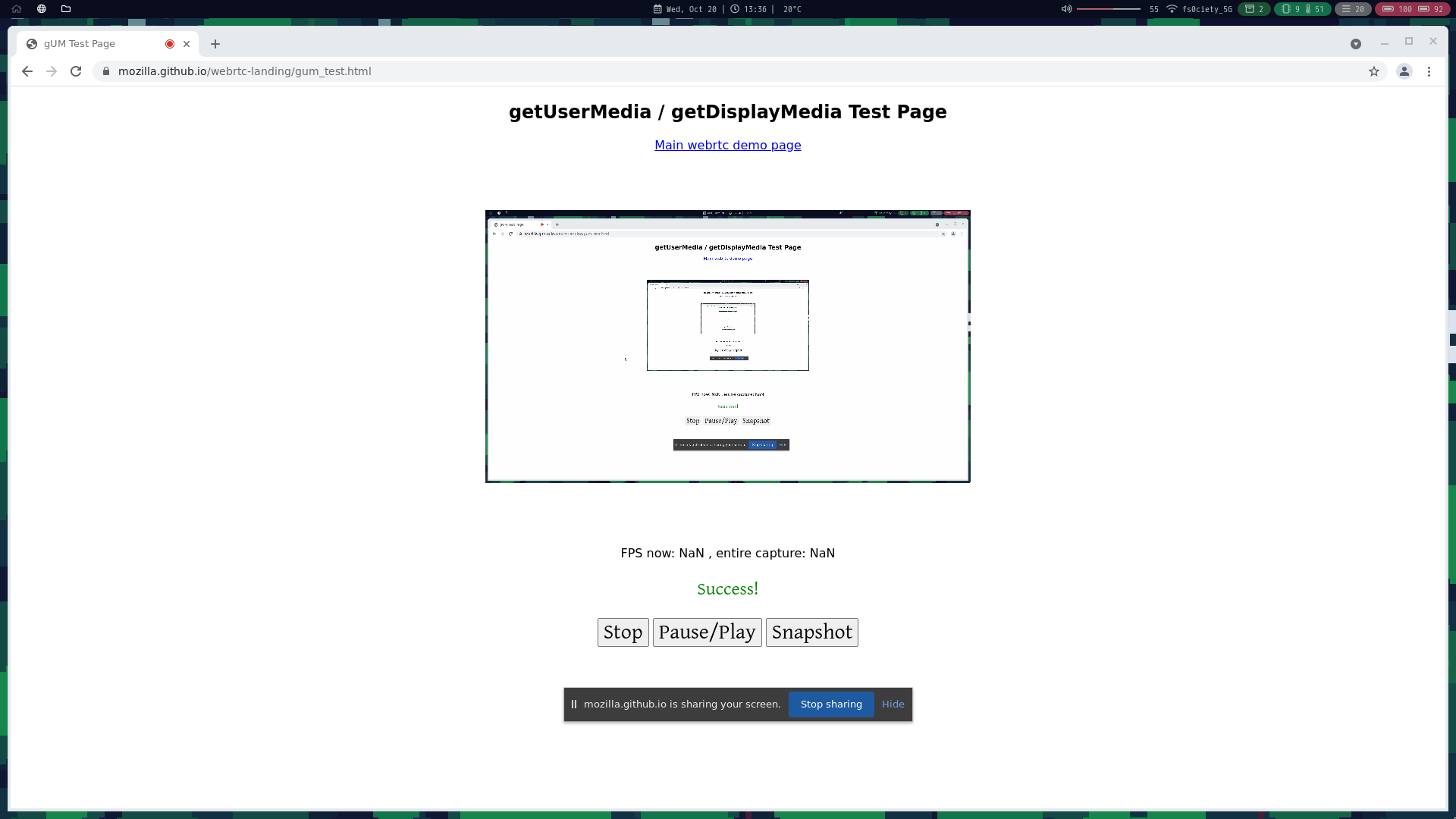 Screenshare regression on Sway+Pipewire+xdg-desktop-portal-wlr ? · Issue #6752 · qutebrowser ...