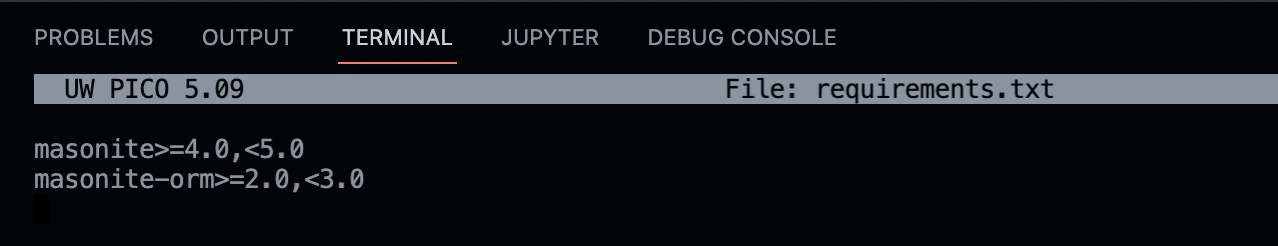 ModuleNotFoundError: No module named 'masonite' · Issue #689 · MasoniteFramework/masonite · GitHub