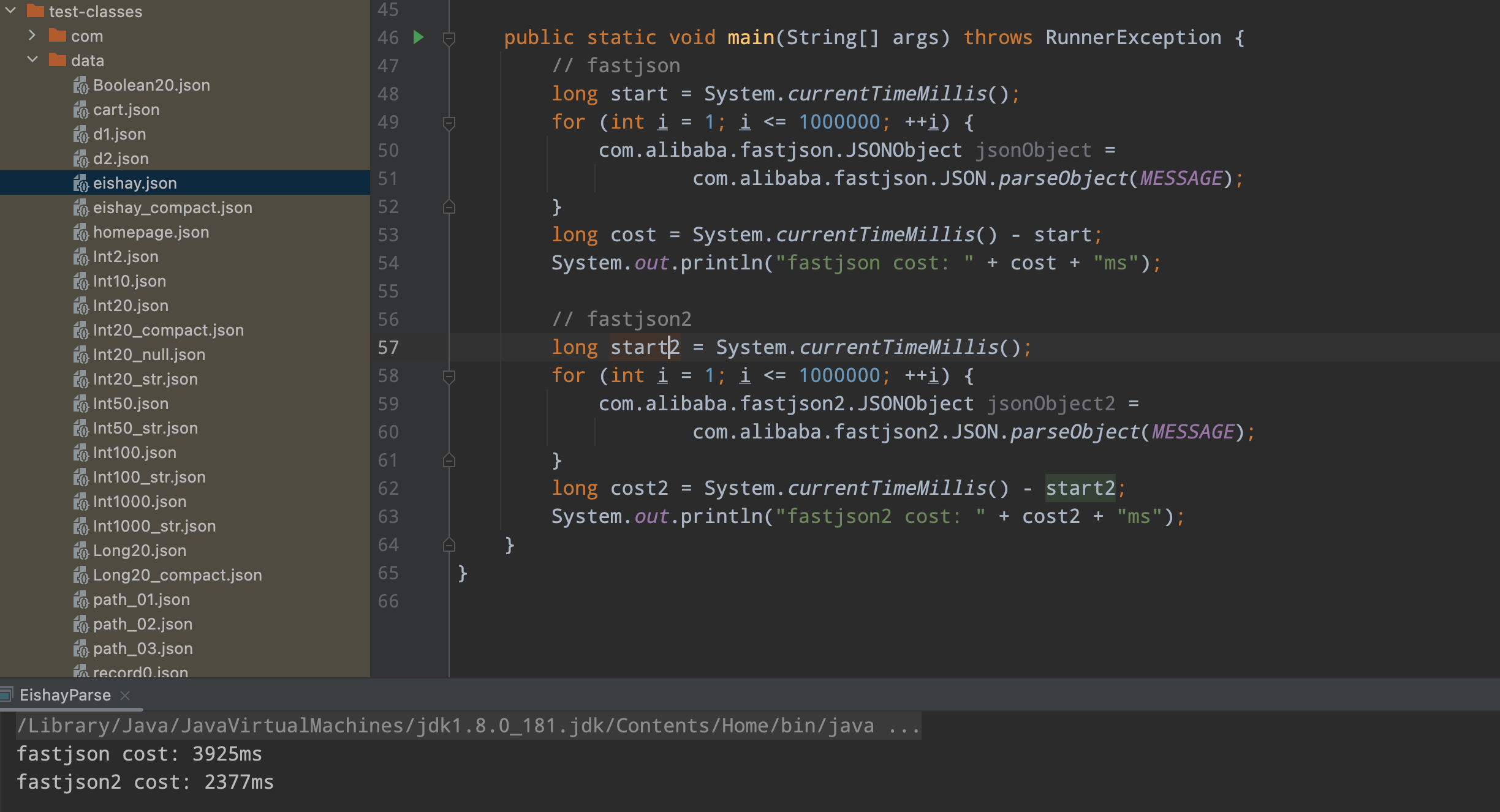 将String解析成JSONObject这个场景，fastjson2表现没有两倍于fastjson1的性能[QUESTION] · Issue #206 · alibaba/fastjson2 ...