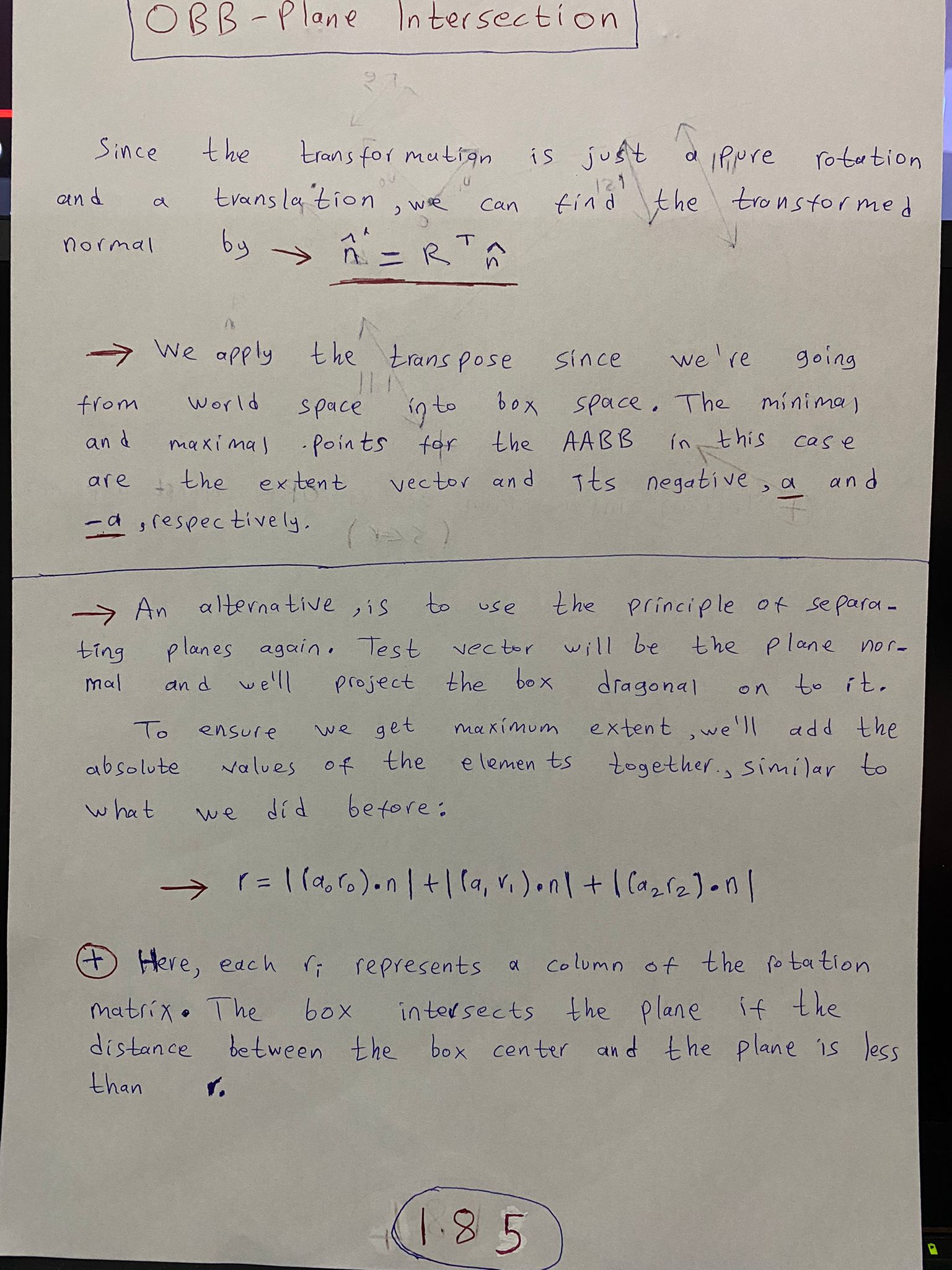 GitHub - EnesSahin4120/Intersection-Part-5-: OBB-OBB Intersection, Ray-OBB Intersection, Plane ...
