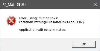 S4 Error: Tiling: Out of Links! · Issue #47 · settlers-united/orga · GitHub