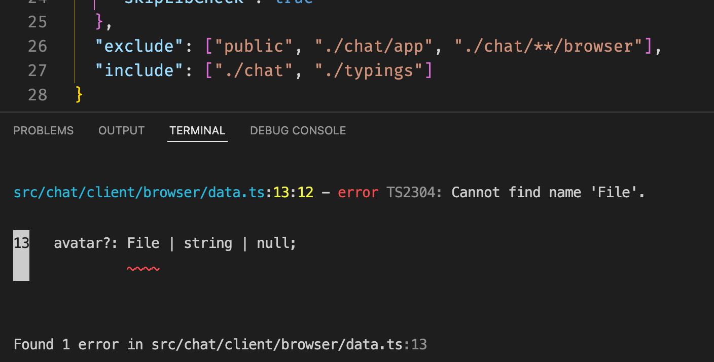 Exclude Option Not Working In @4.6.2 · Issue #48527 · microsoft ...