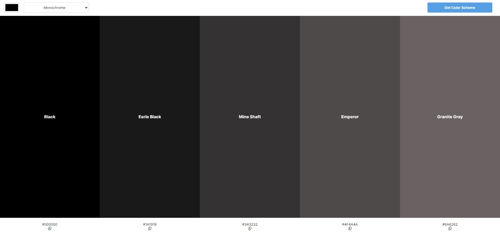 GitHub - George-Freeman-gh/Color-Scheme-App: Color Scheme App using https://www.thecolorapi.com/