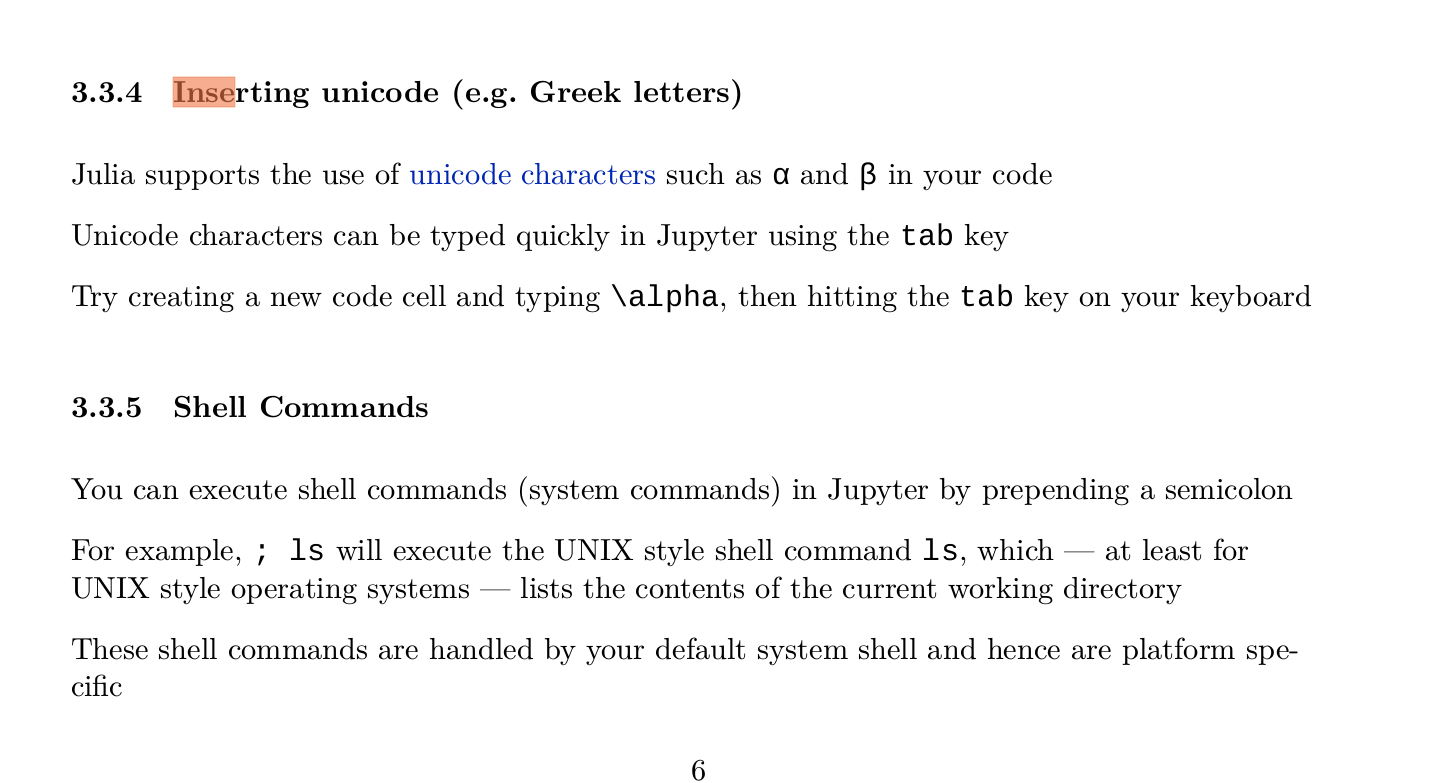 Text Such as "\alpha" in latex is ignored while building pdf due to "\" · Issue #687 · QuantEcon ...