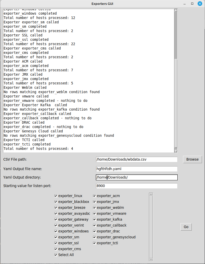 GitHub - Brownster/csv-to-yaml_linux: convert excel to yaml for prometheus config