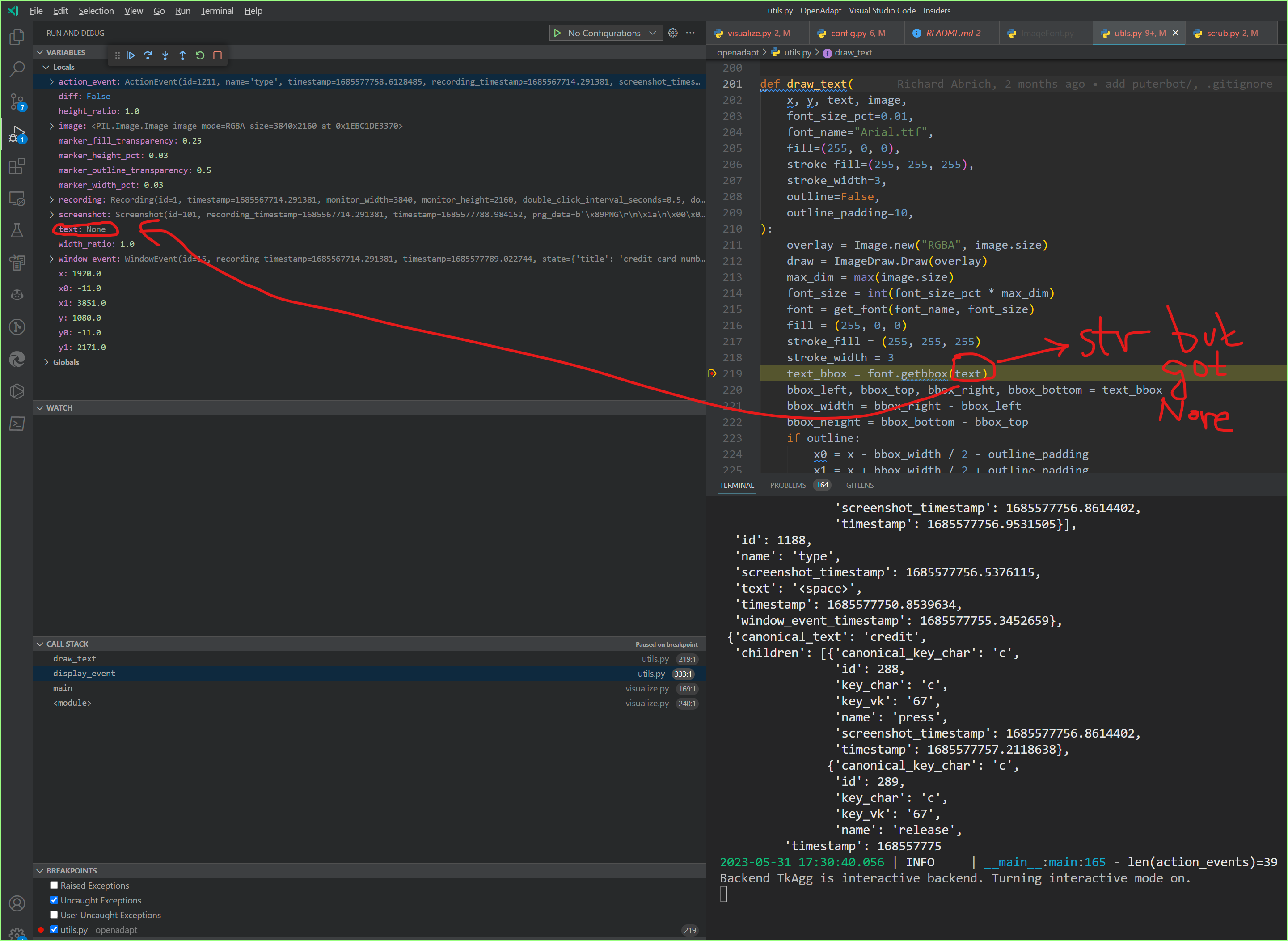 [Bug]: Visualization sometimes gives TypeError! (see attached .db file) · Issue #210 ...
