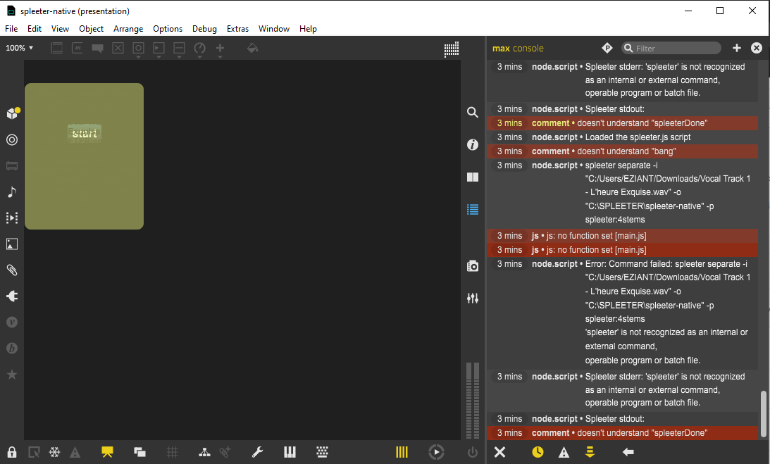spleeter-native on Windows fails with command not recognized · Issue #8 · diracdeltas ...