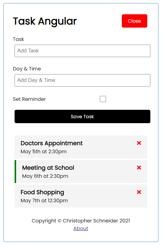 GitHub - schneiderchristopher/Task-Angular: Task Manager feito com Angular com funcionalidade ...