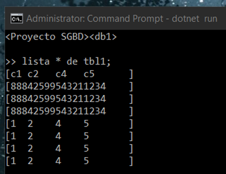 GitHub - GabrielXIX/Simulador-SGBD: Simulador simple en aplicación de consola de un sistema ...