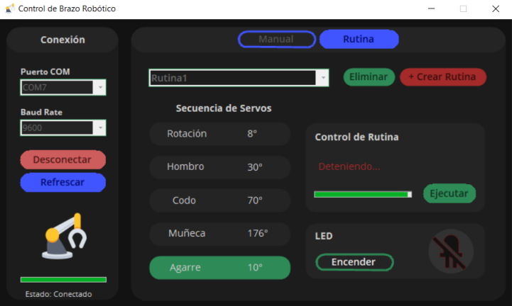 GitHub - GabrielXIX/Brazo-Robotico-Programable: Código para el programa controlador de un brazo ...