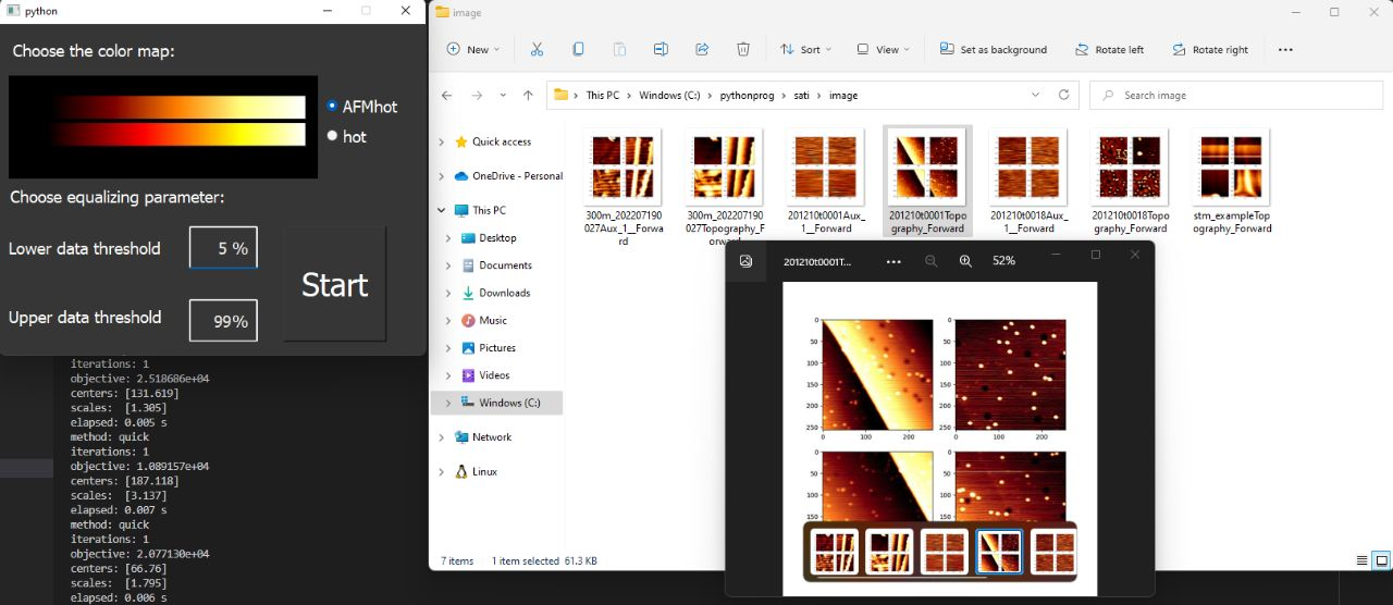 GitHub - Renass/STM_preprocessing: This repository contains program for quick observation .SM4 ...