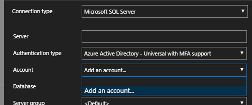 Issues authenticating with AAD · Issue #5742 · microsoft/azuredatastudio · GitHub