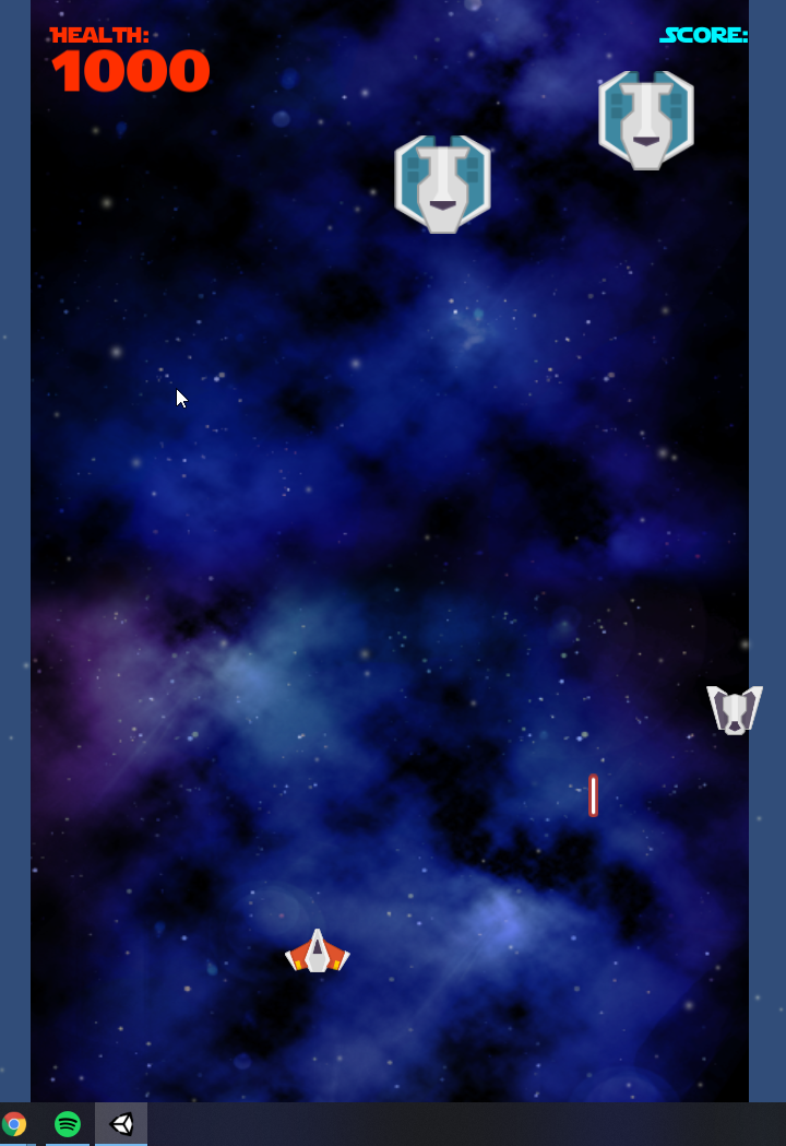 GitHub - nielsenchristoffer93/laser-defender: Asteroids-like game made in c# and Unity.