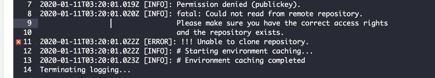 Build Started Failing With Unable To Clone Github Repository Error · Issue 357 · Aws Amplify