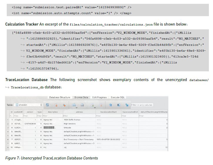[BSI][20210416] Unencrypted Storage of Data · Issue #2846 · corona-warn ...