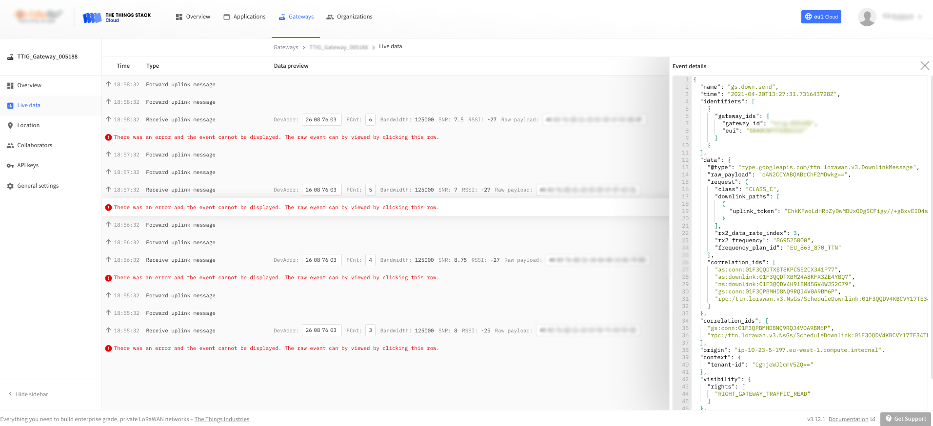Warnings in the TTS Console for `gs.down.send` event · Issue #4078 ...
