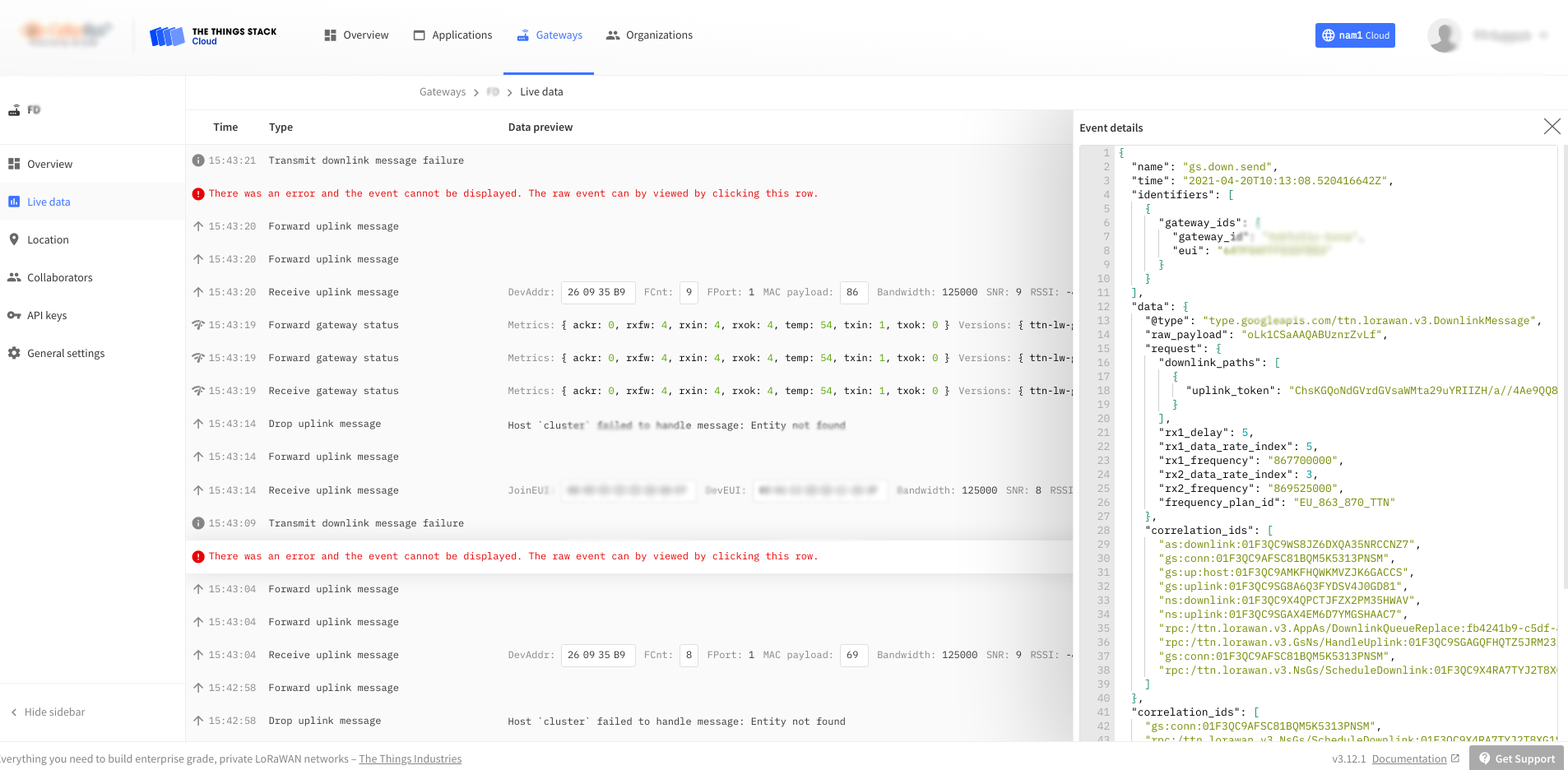 Warnings in the TTS Console for `gs.down.send` event · Issue #4078 ...